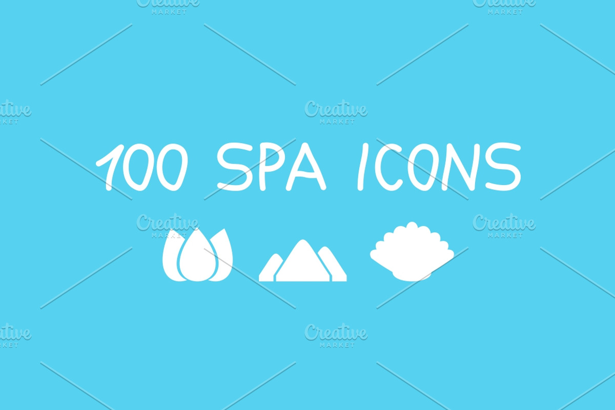 Collection spa icons, an Icon by Vector