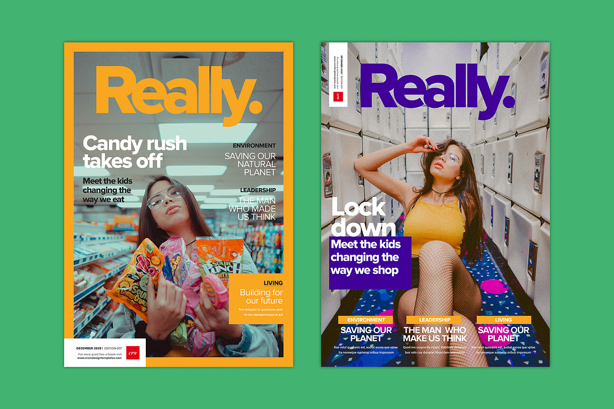 Really magazine, a Magazine Template by CRS Design