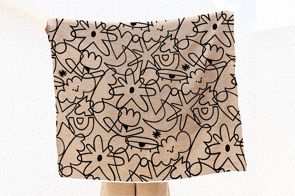 Oodles of doodles, a Pattern Graphic by Twisted Tail