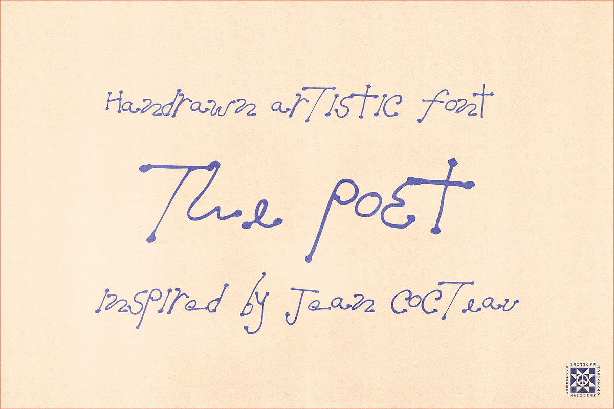 The Poet Font Handwriting Typeface