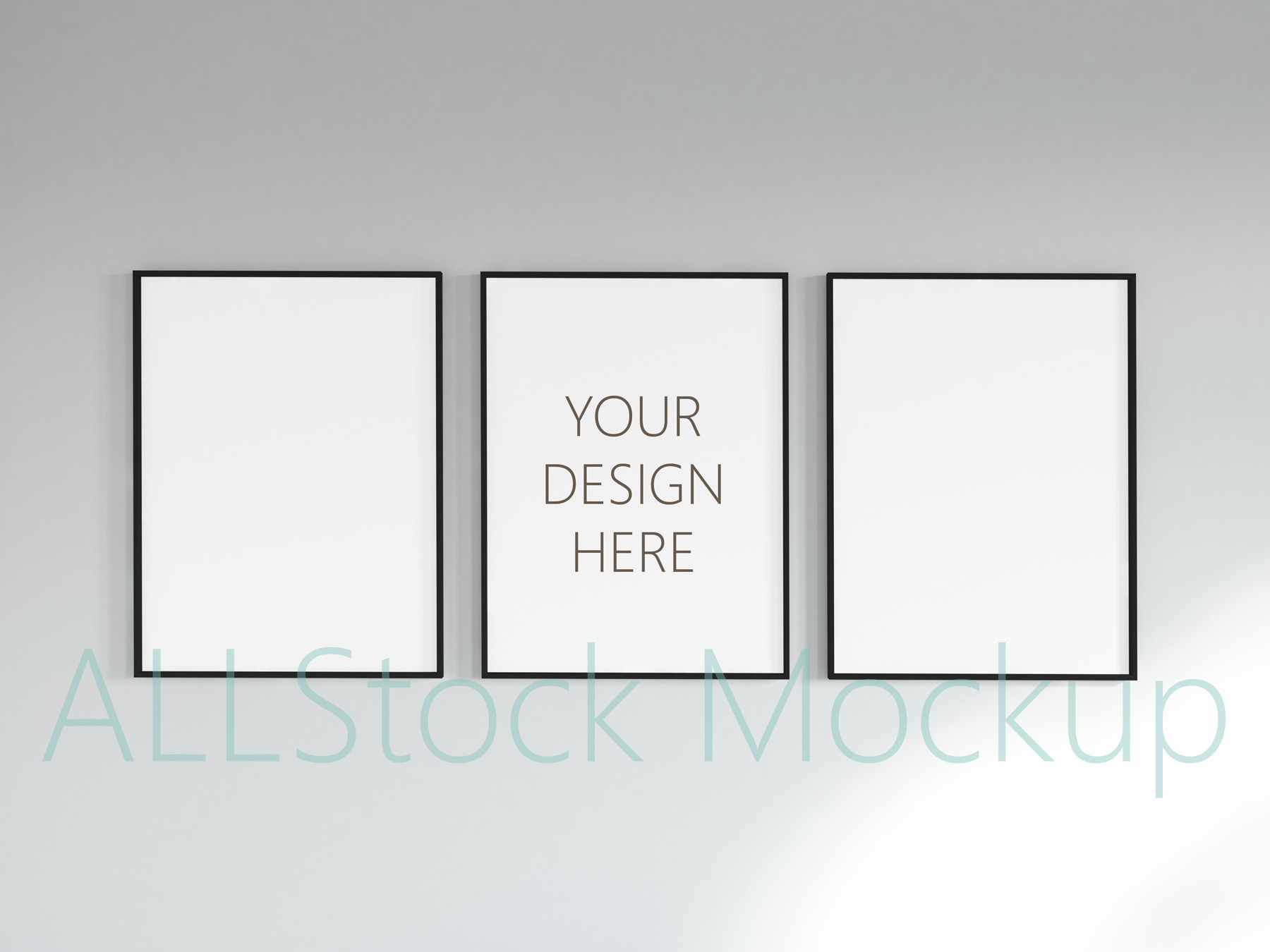 3 frame mockup, a Product Mockup by Allstock