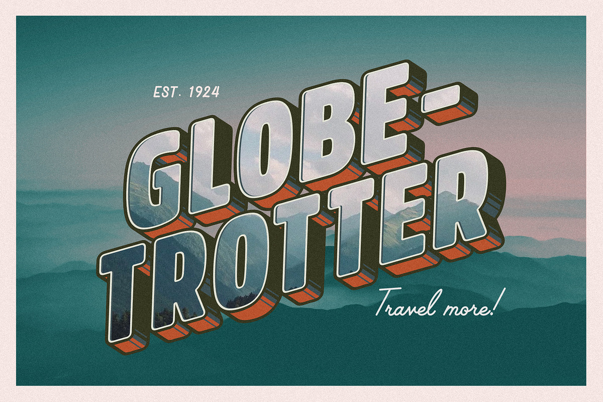 Wanderer Vector Alphabet, a Graphic by Darumo Shop