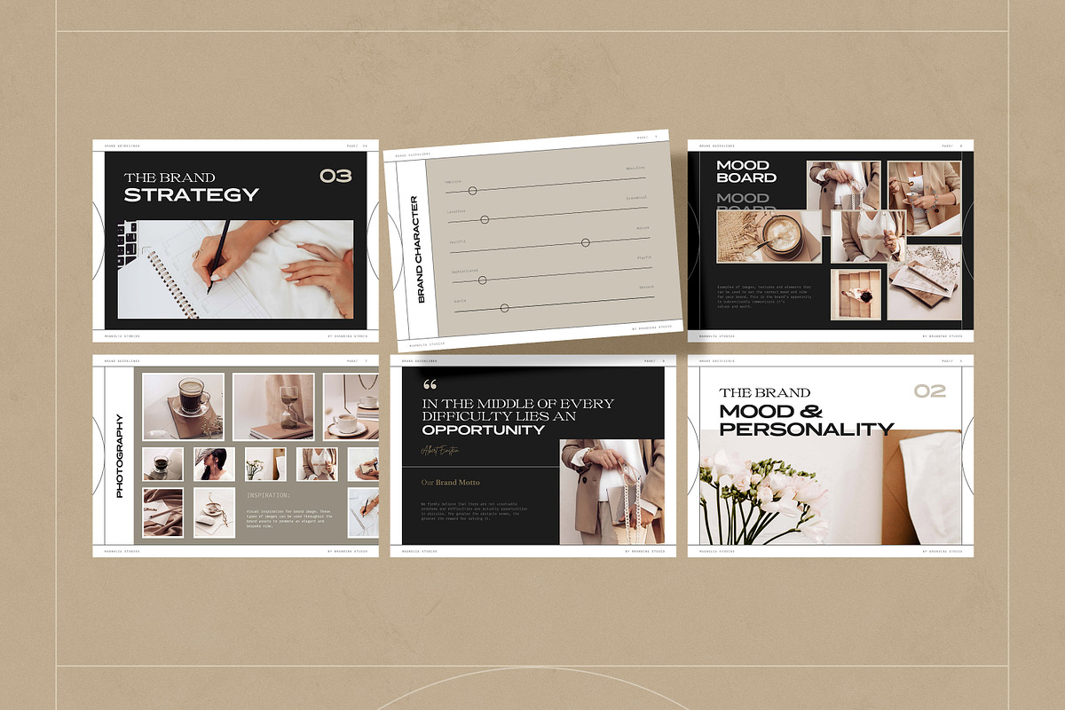 Studio Brand Guidelines, a Templates & Theme by AndrewPixel | Creative ...