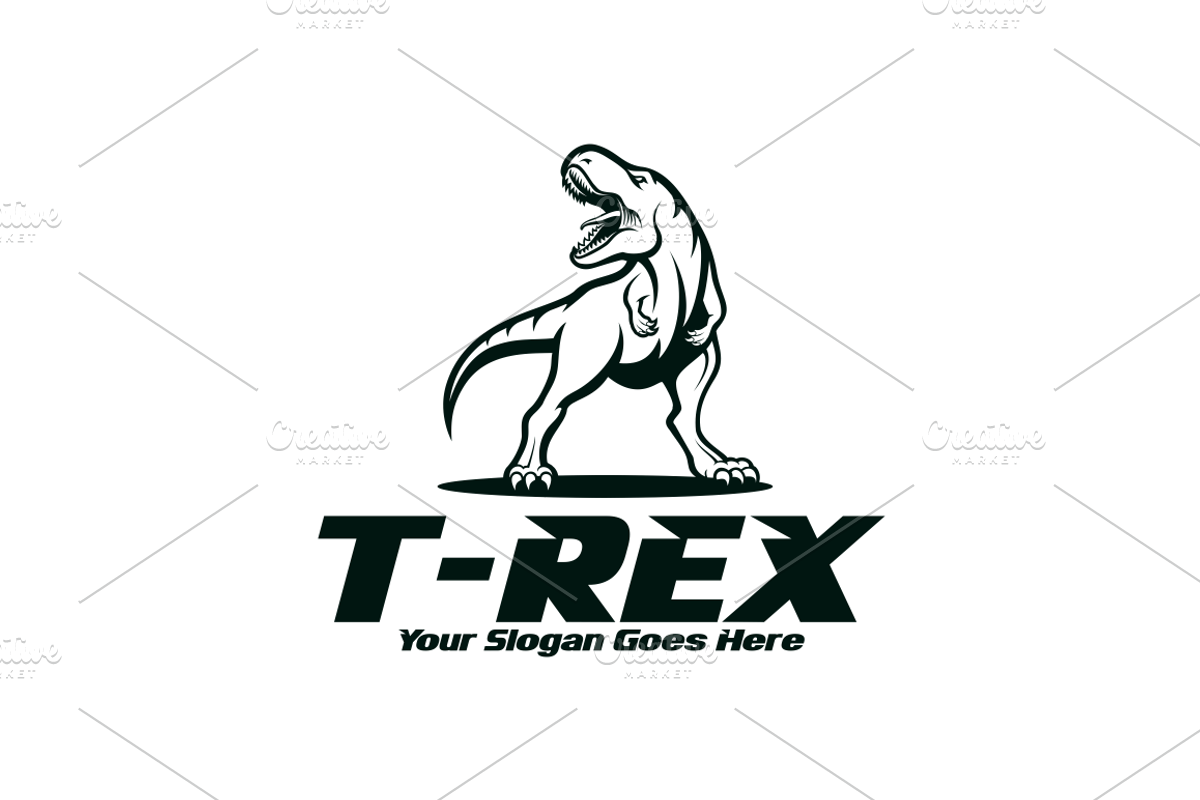 T-Rex Logo, a Branding & Logo Template by herulogo