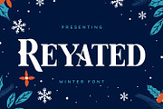 Reyated Font, a Serif Font by Runsell Studio