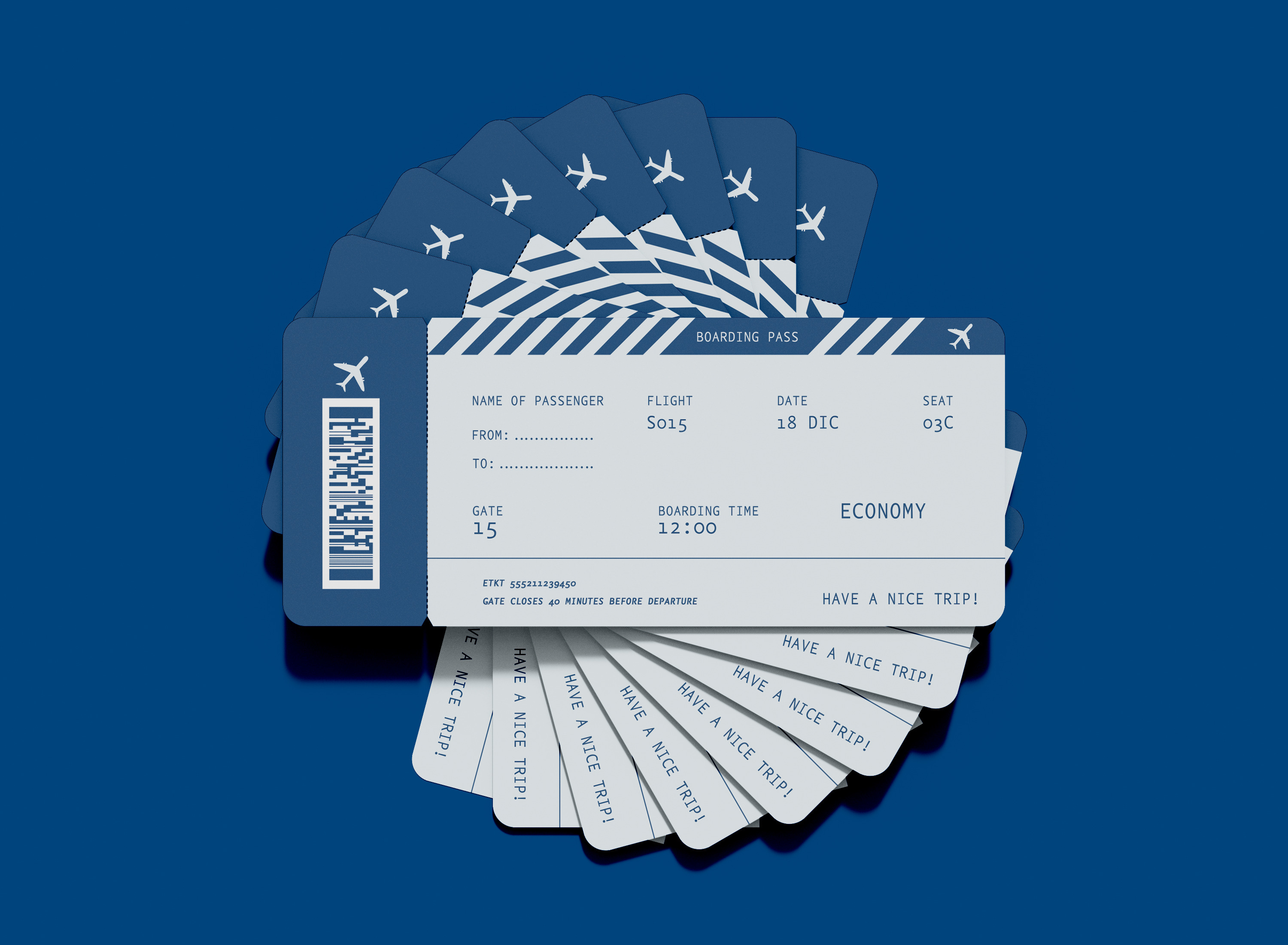 Tickets Mockup, a Print Template by Mego-studio