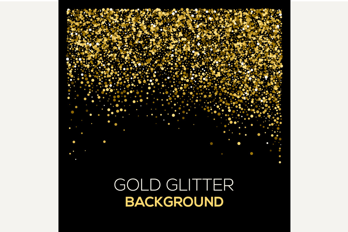 confetti glitter on black background, a Background Graphic by Shanvood