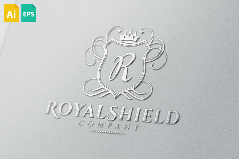 Royal Shield Logo, a Branding & Logo Template by Schneider Design Store