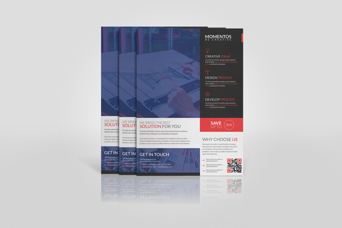 Architect Flyer Template, a Flyer Template by Momentostudio