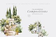 ITALIAN VIBE Watercolor Wedding