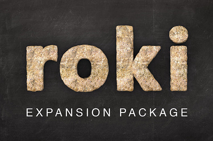 Roki Font - basic pack, an Object Graphic by Jose Matias