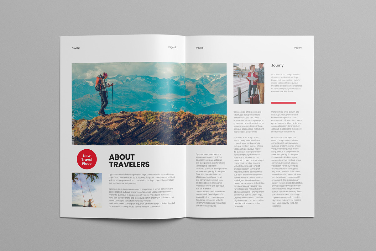 Travel Magazine Template | Canva, a Magazine Template by Pixelpick