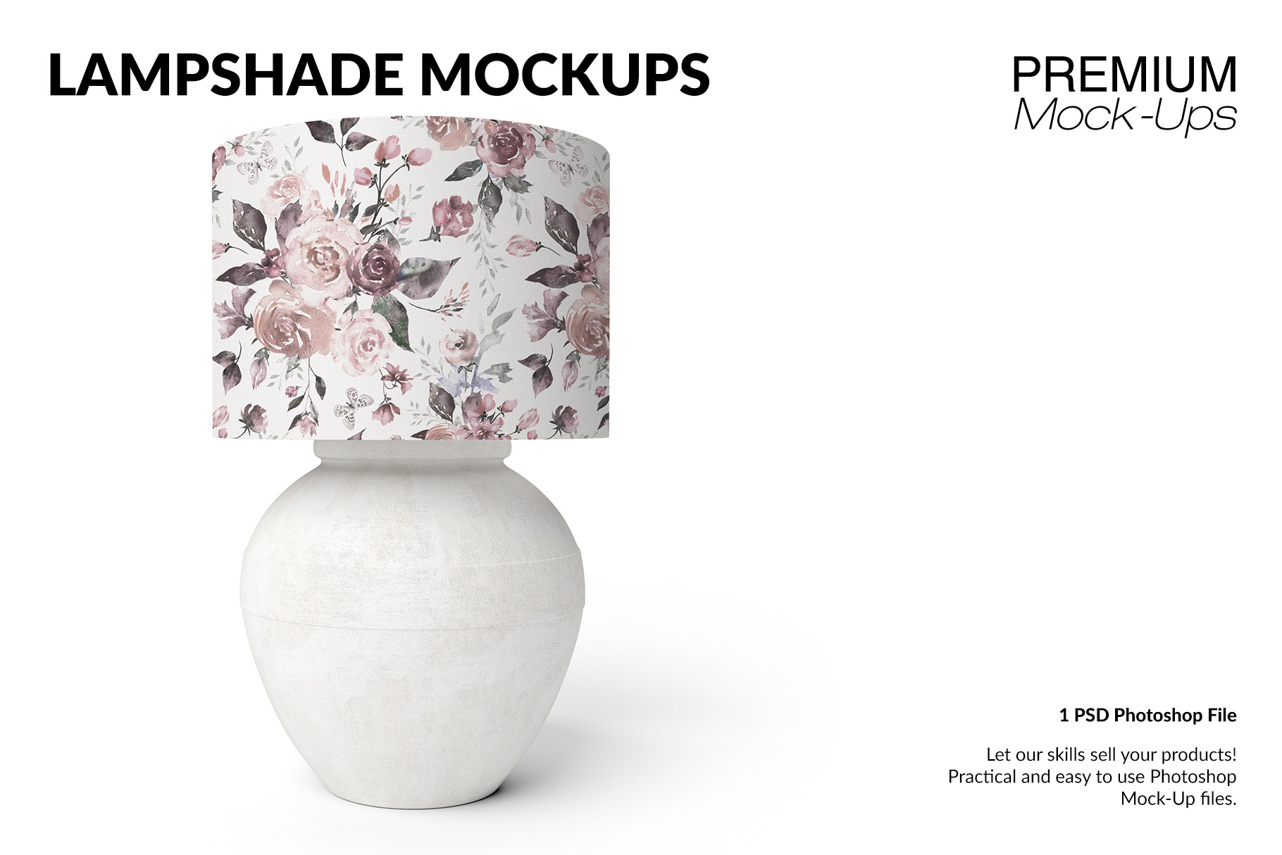 Lampshade Mockup Set, a Household Mockup by mock-ups