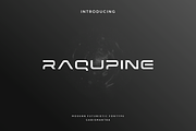 Raqupine, a Font by garismantra