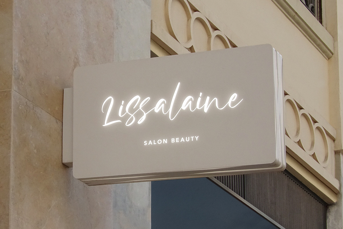 Sabrina - Beautiful Calligraphy Font, a Handwritten Font by Arendxstudio