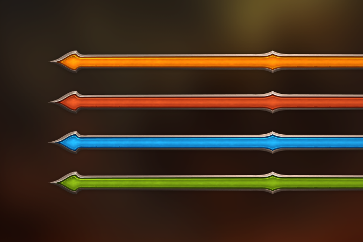 Fantasy Loading Bars 2, a Graphic by EvilSystem