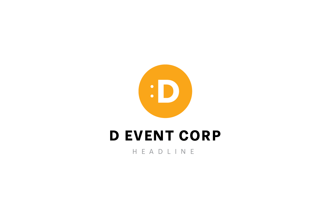 D event corporation logo template., a Branding & Logo Template by Anton ...