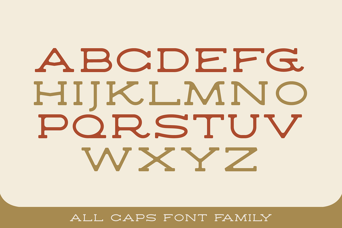 Mesa Font Bundle | Vintage Font