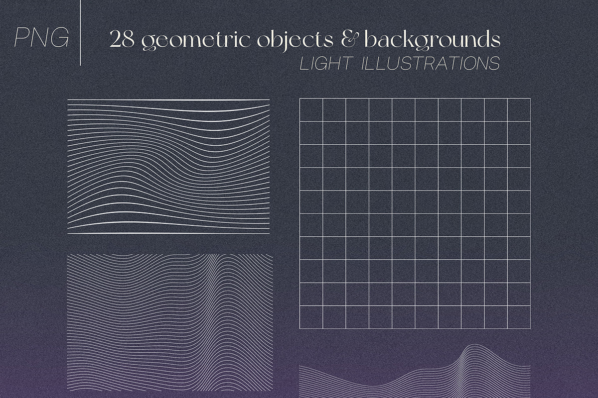 Nostalgia Gradient. Textures & Shapes