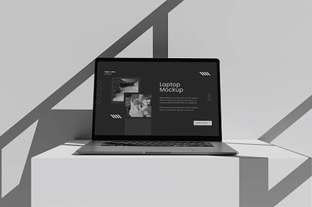 Papercraft macbook | Book & Magazine Mockups ~ Creative Market