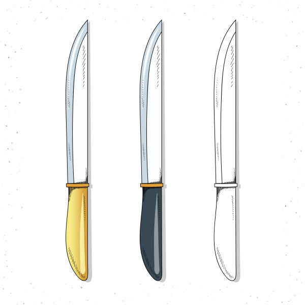 Knife, an Object Graphic by Vectorist