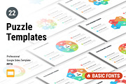 Puzzle Templates for Google Slides, a Presentation Template by HiSlide.io
