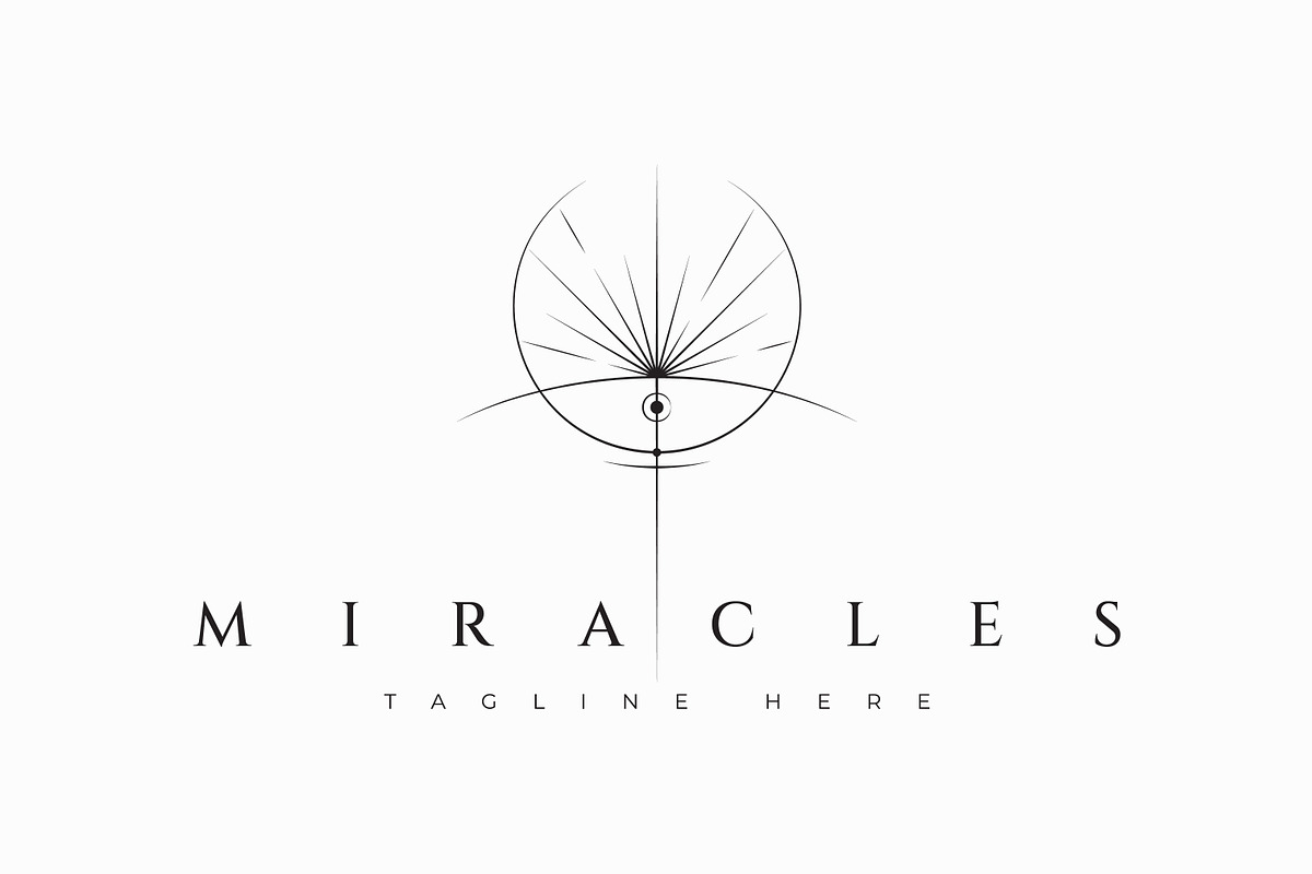 Miracle Sacred Geometric Logo