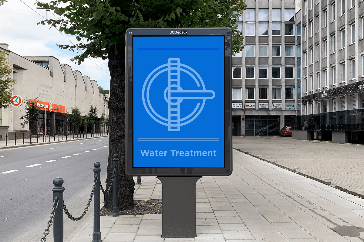 Water Treatment Icon Set Pixel Perfect