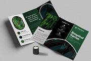 Botanical Trifold Brochure Design