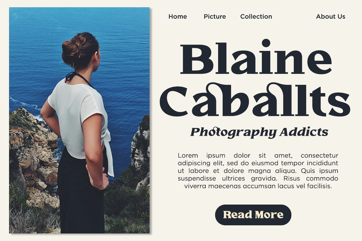 Cresto – Bold Serif Font