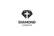 Diamond Church Logo, a Branding & Logo Template by yopie