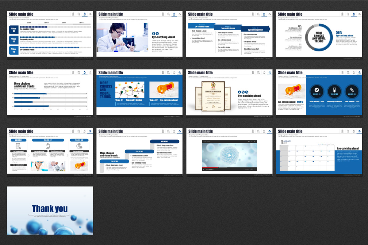 Cell PPT, a Presentation Template by GoodPello
