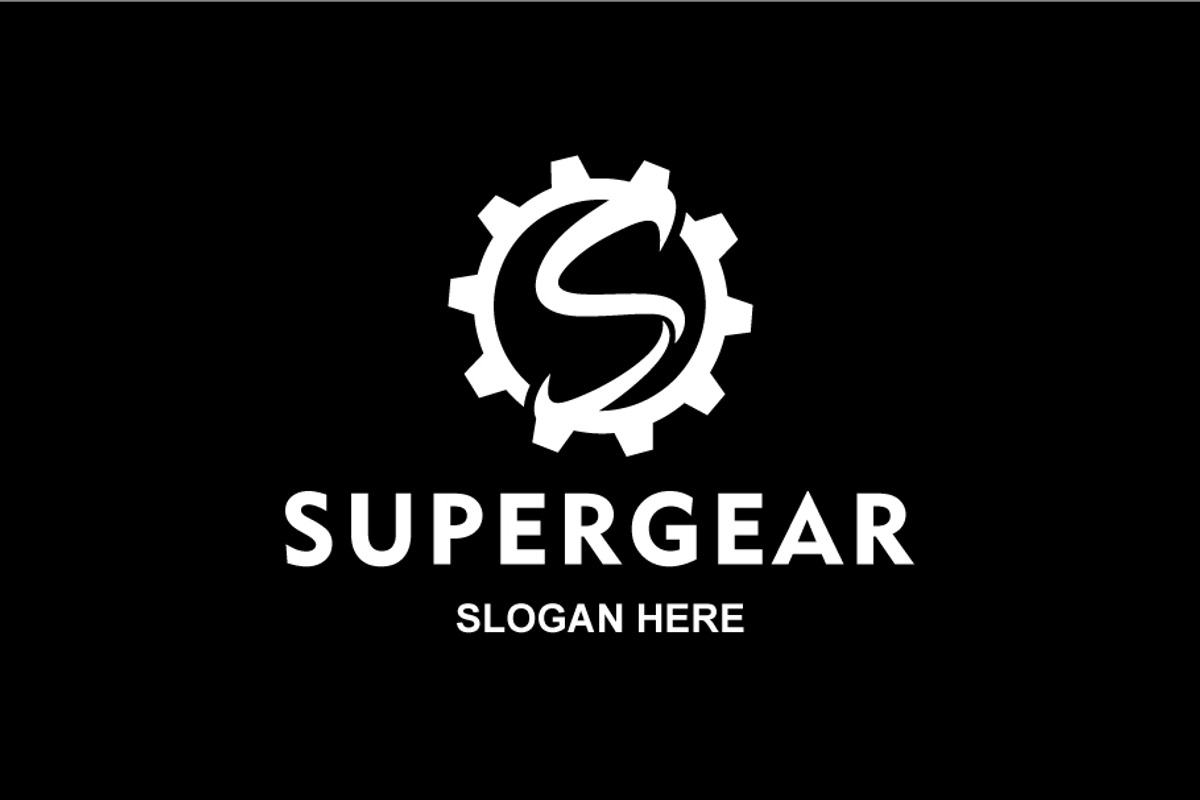 Super Gear Logo, a Branding & Logo Template by MotionMount | Creative ...