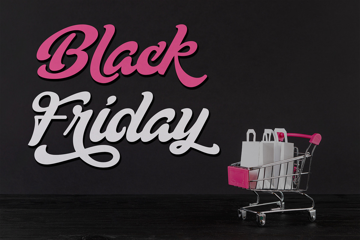 Blacker Script | Creative Market