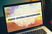 70 Faded Crystals Backgrounds, a Texture Graphic by Creative Supplies Co.