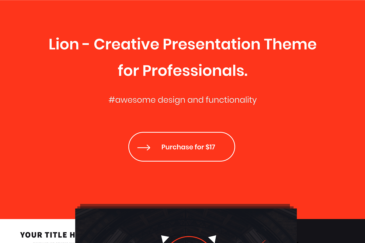 Lion - Powerpoint Template, a Presentation Template by Mikokit ...
