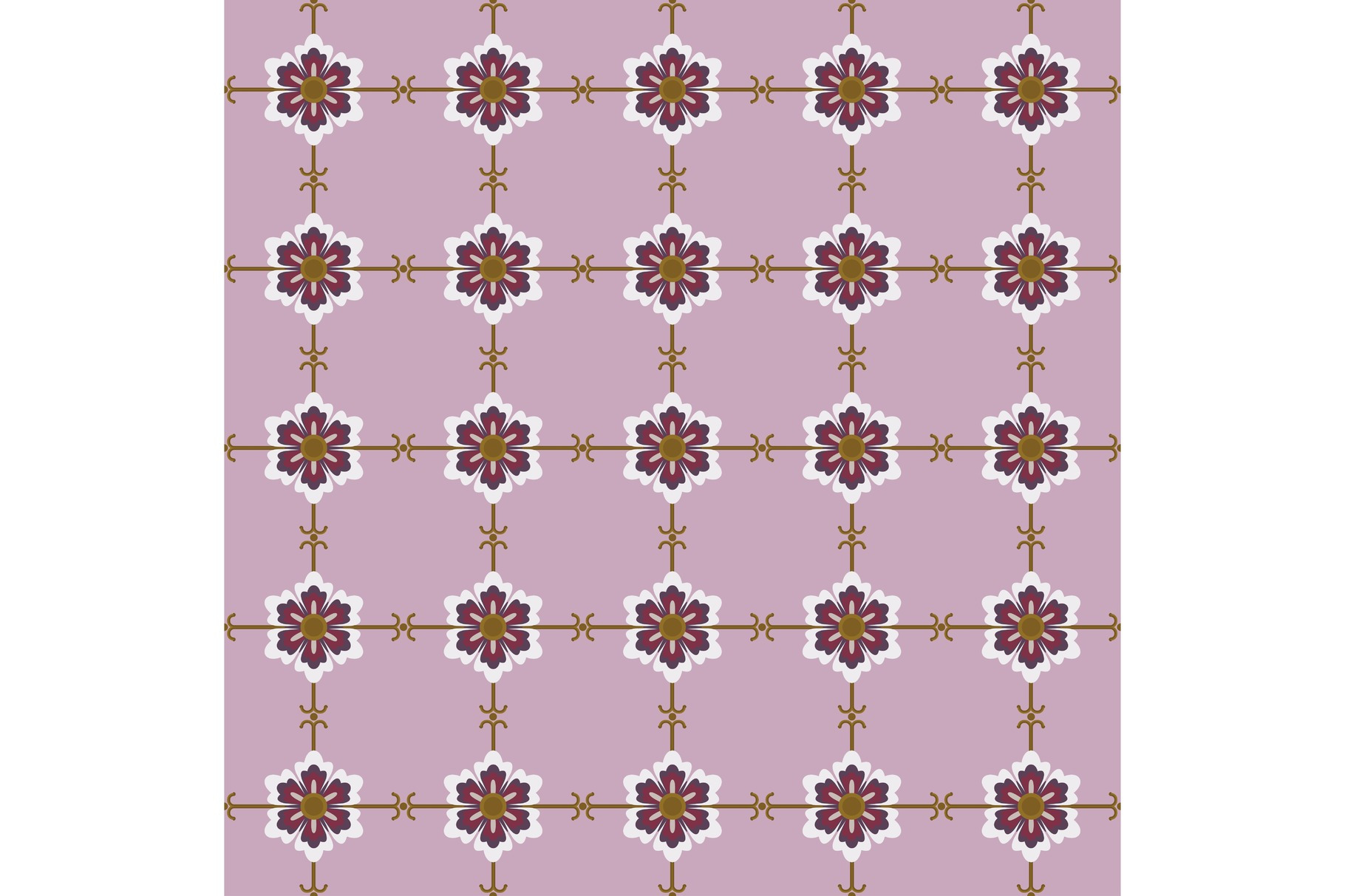 japanese seamless pattern flower, a Texture Graphic by Quarta