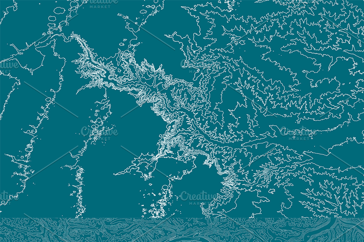 20 Abstract Earth Relief Maps, a Texture Graphic by GarryKillian