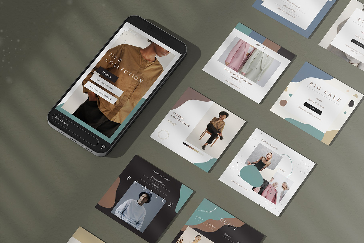 CANVA | Camo Instagram Template, a Social Media Template by Dens ...