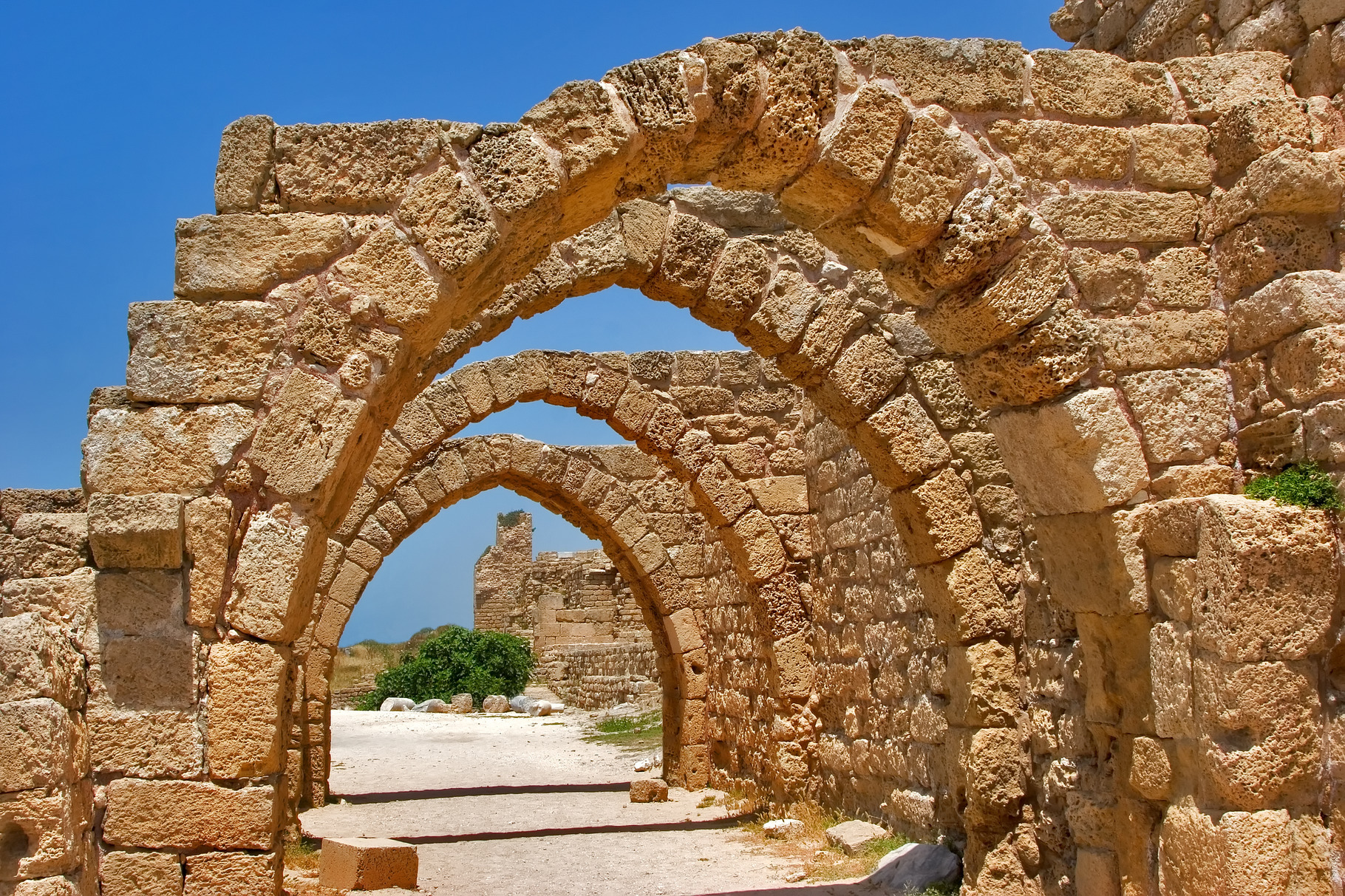 Stone arches featuring arches, roman, and ruins, an Architecture Photo ...