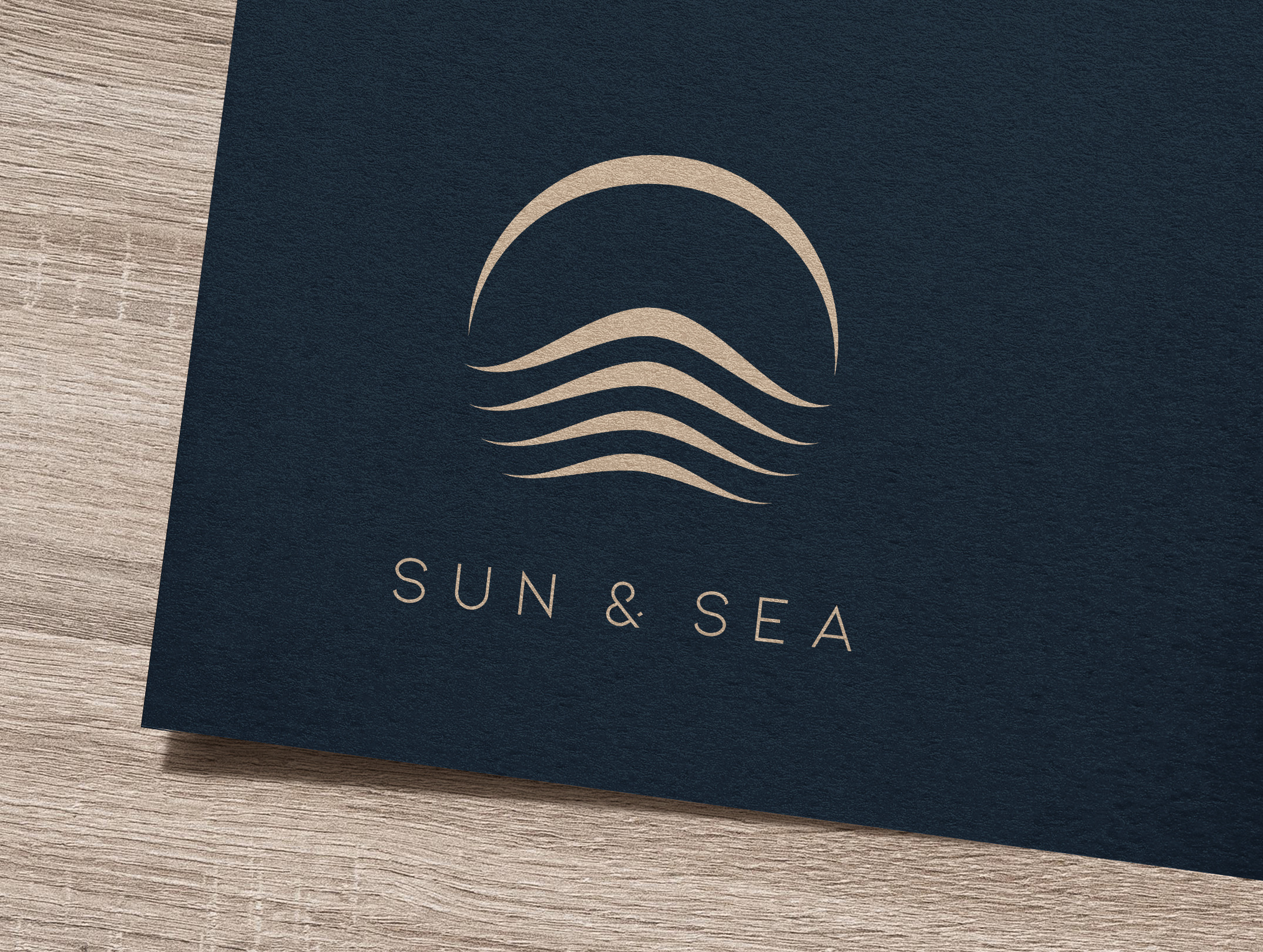 Sun & Sea Logo, a Branding & Logo Template by IKarGraphics | Creative ...