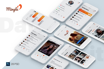 Gay Dating Mobile UI Kit, an App Template by hoangpts