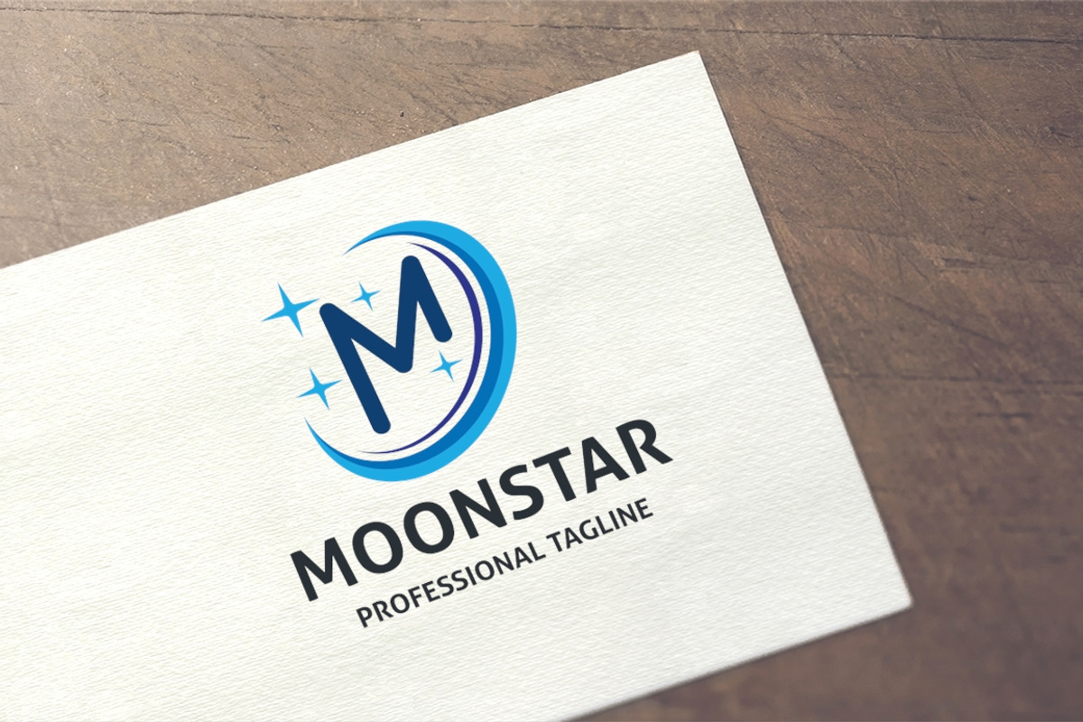 Letter M - Moon Star Logo, a Branding & Logo Template by Design_Planet ...