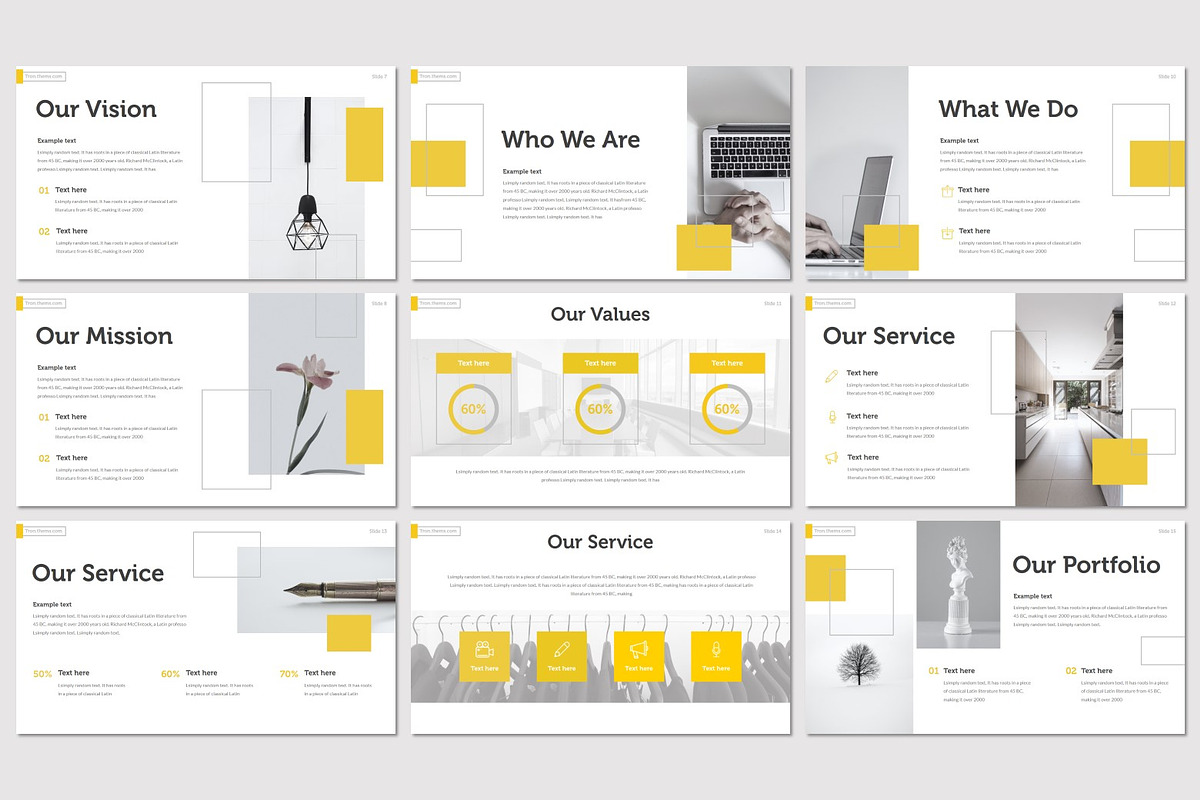 Tron - Powerpoint Template, a Presentation Template by inspirasign