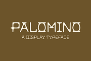 PALOMINO Display Font, a Font by Ocotillo Design Studio