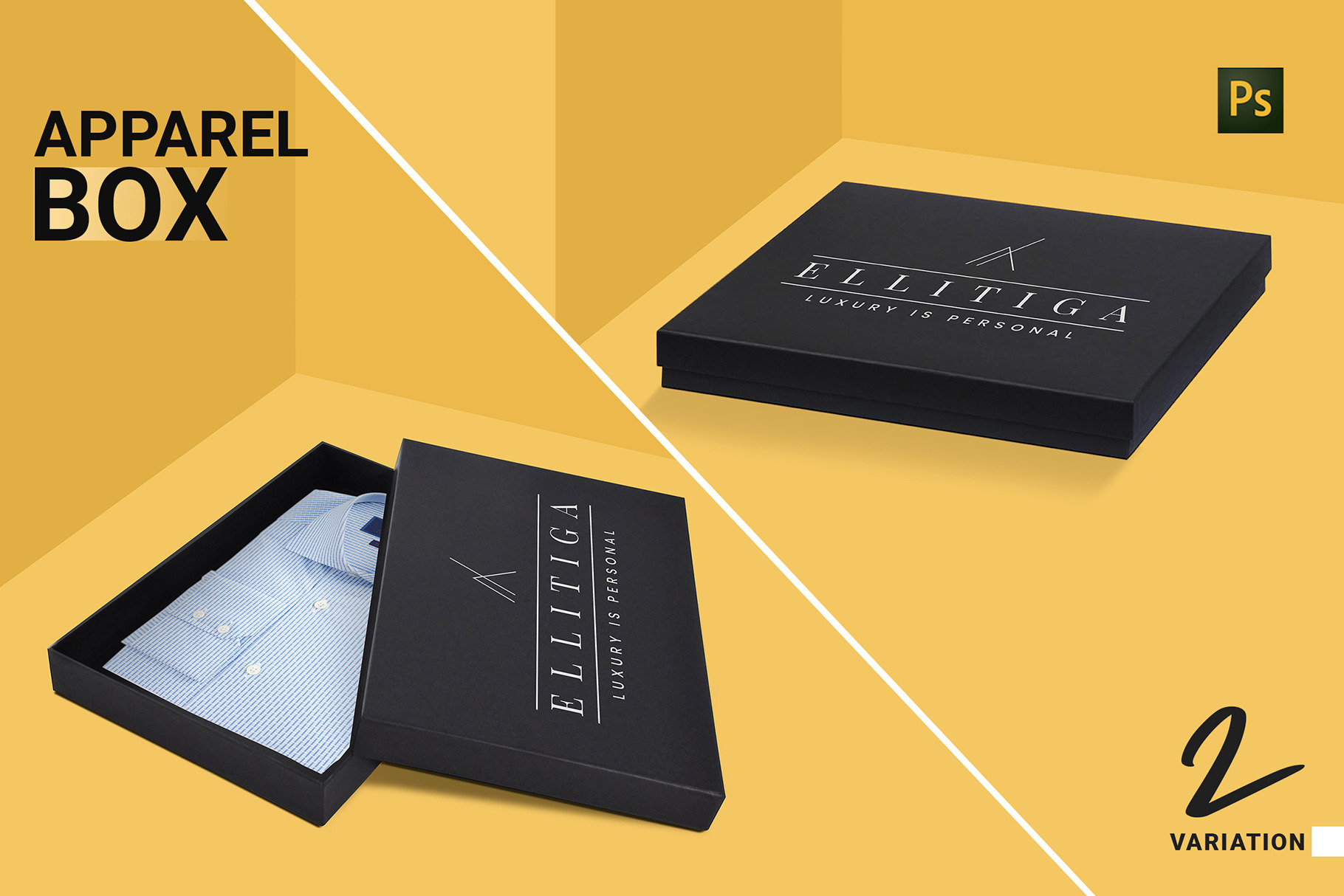 Apparel Box Mockup, a Shirt Mockup by VictorThemes