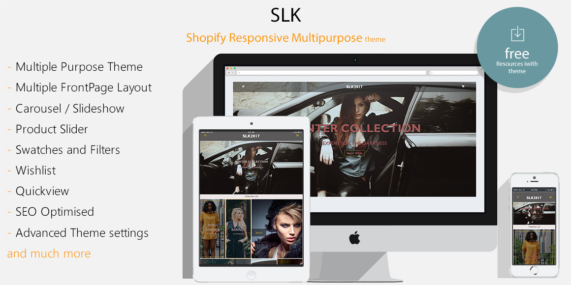 SLK - Multi-purpose Shopify Theme, a Shopify Template by LambdaThemes