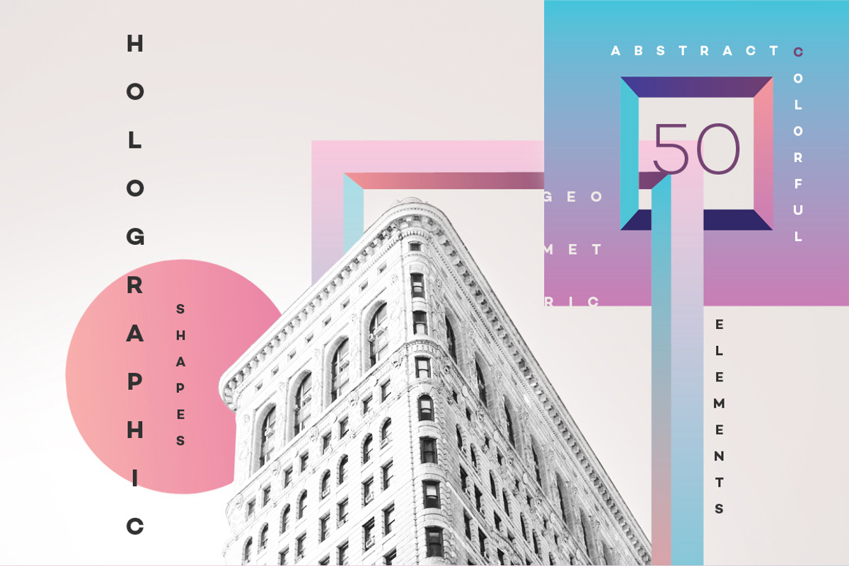 50 Holographic Shapes