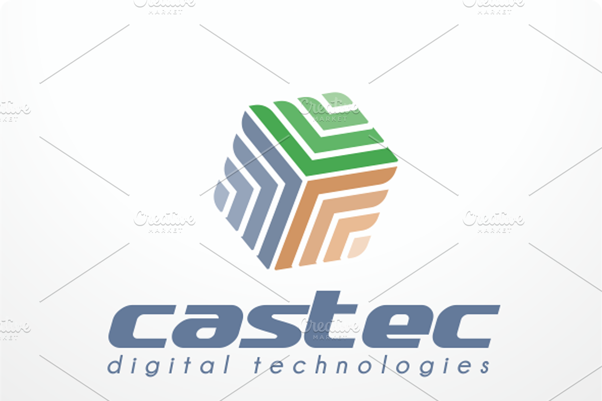 Castec Technologies Logo Design, a Branding & Logo Template by free2fonts