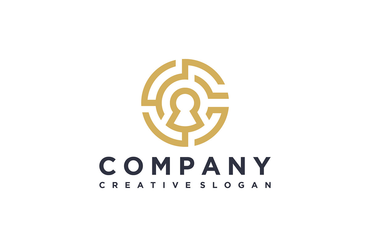 Letter C logo, Luxury C+Key, a Branding & Logo Template by EndR_ID